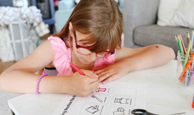 HOW TO MAKE A MORNING ROUTINE CHART FOR KIDS - International Montessori Job